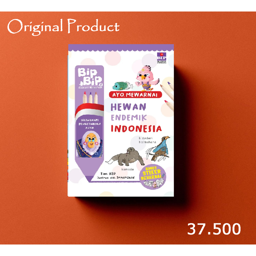 Jual Ayo, Mewarnai Hewan Endemik Indonesia | Shopee Indonesia