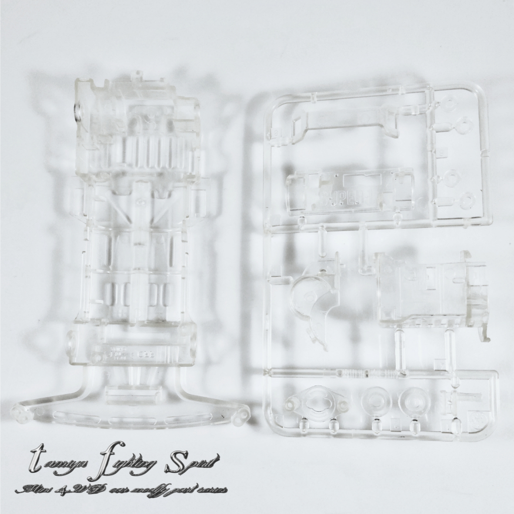 Jual Rep Tamiya Chassis Super 1 + Gear box Transparent - CS211 | Shopee ...