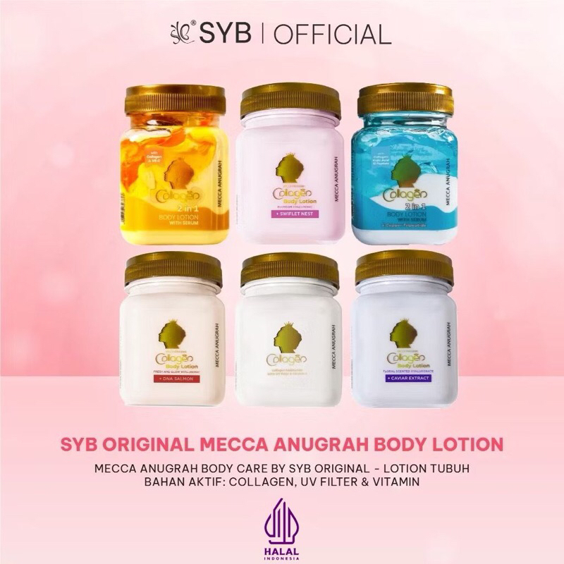 Jual Bibit Collagen Mecca/ Body Lotion Collagen Mecca Anugrah | Shopee ...