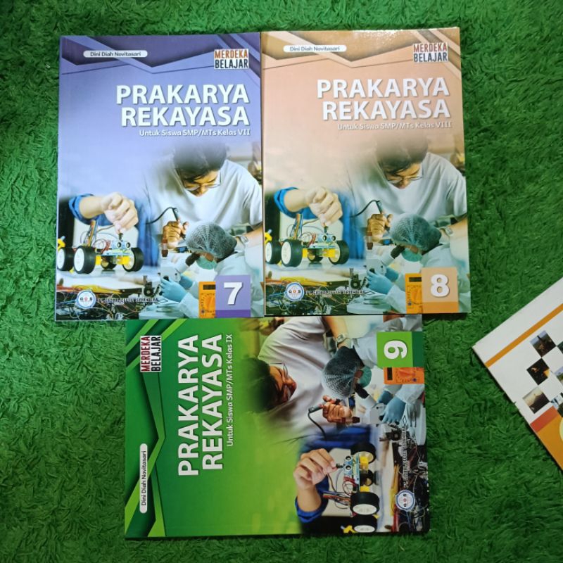 Jual ORIGINAL BUKU PRAKARYA REKAYASA KELAS 7 8 9 SMP/MTS KURIKULUM MERDEKA | Shopee Indonesia