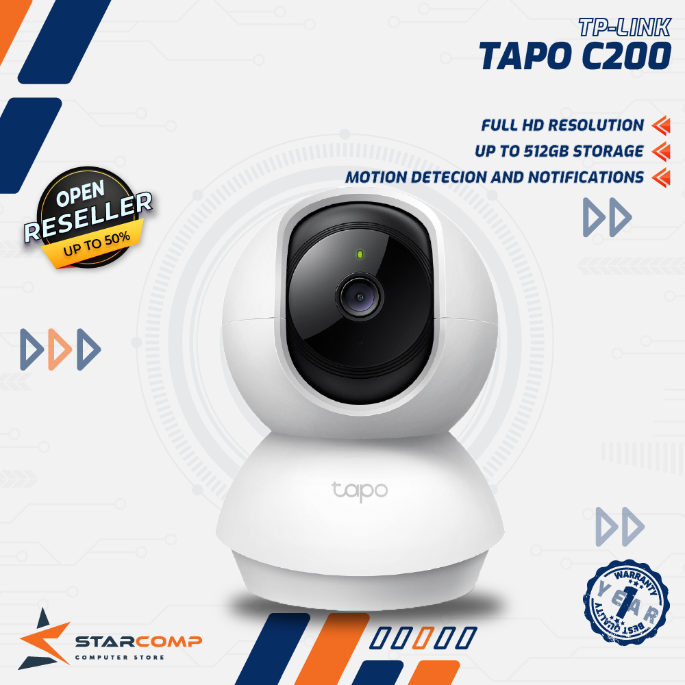 Jual WiFi Camera TP-LINK TAPO C200 Home Security Cam TPLINK TAPOC200 | Shopee Indonesia