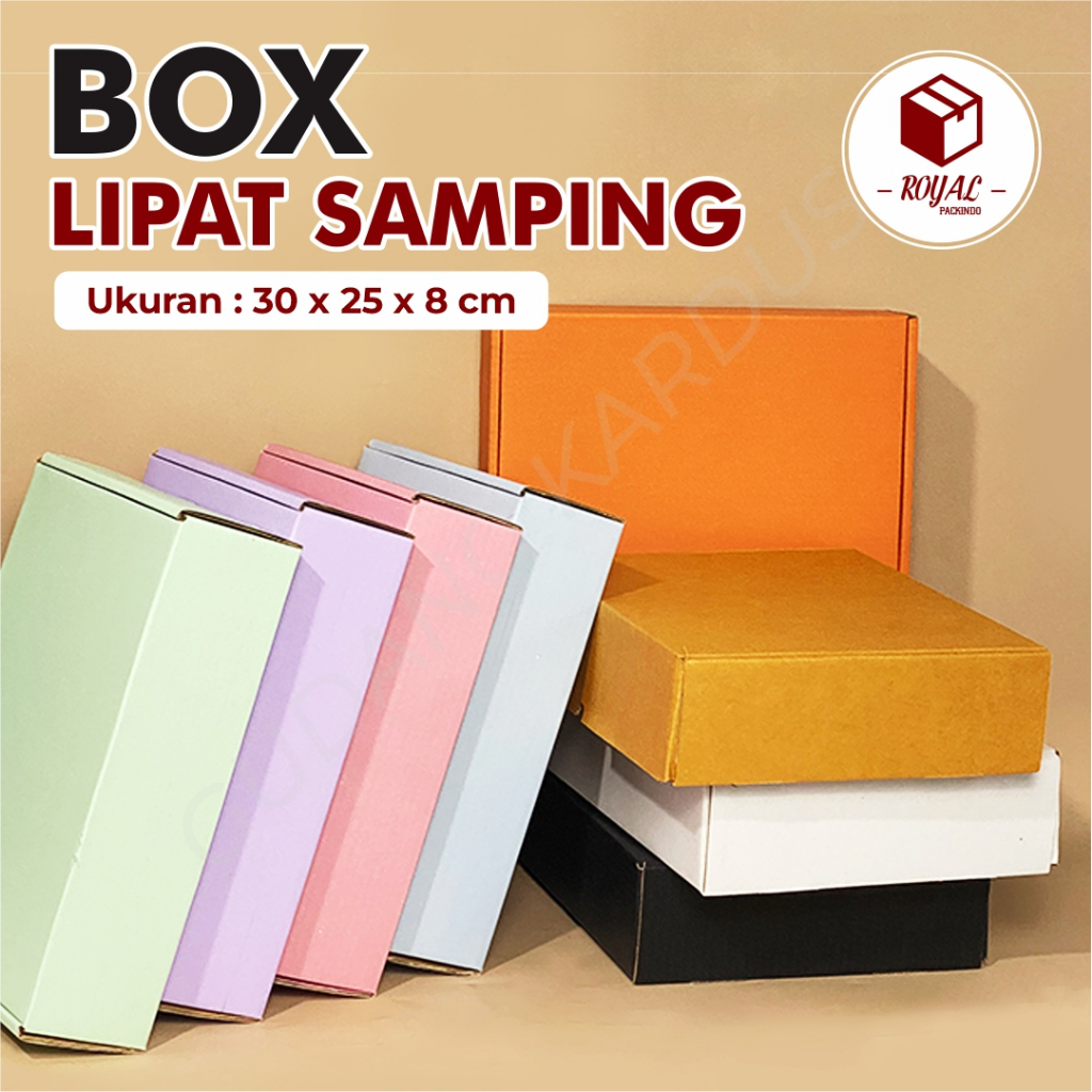Jual KARDUS BOX DC LS size 30 x 25 x 8 cm Kardus/Packingbaju/Karton ...