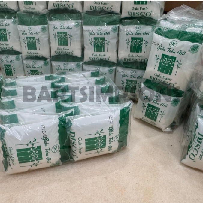 Jual GULA PASIR Cap DISCO 1 PAK | isi 20 Sachet x 14,5 gr white sugar ...