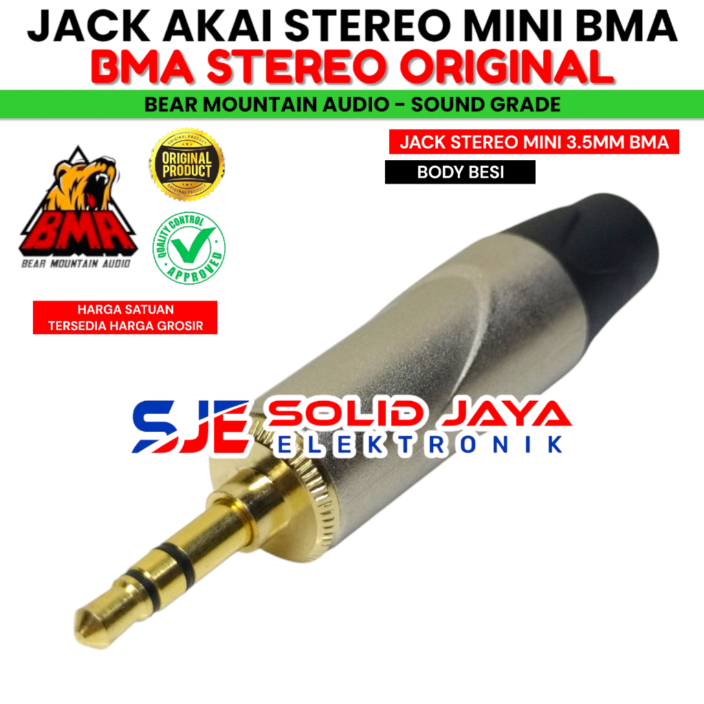 Jual JACK AKAI STEREO MINI 3.5 MM BMA ASLI AC3P ORIGINAL JECK JEK JAK ...