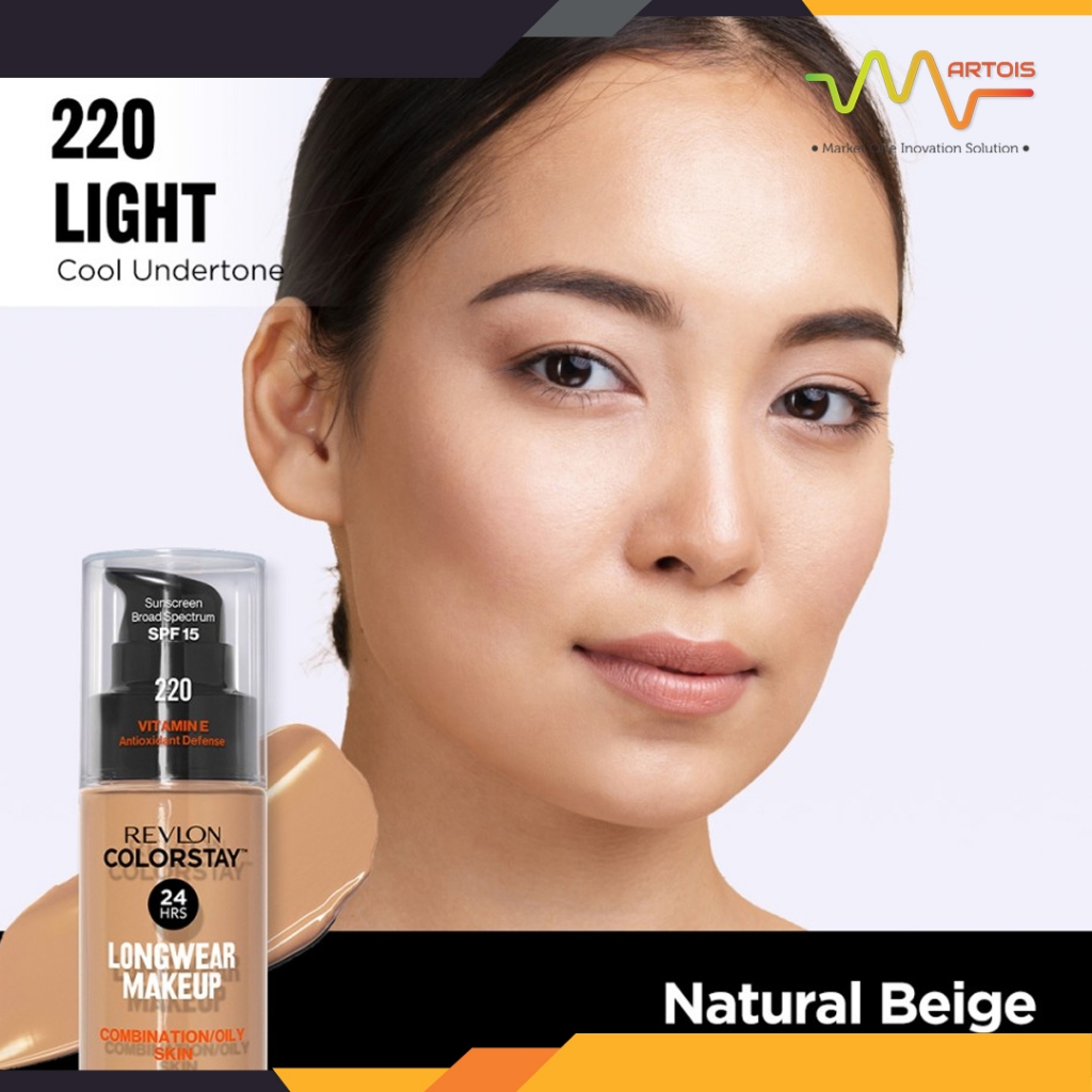 Jual Revlon ColorStay Liquid Foundation For Combination Oily Skin SPF ...