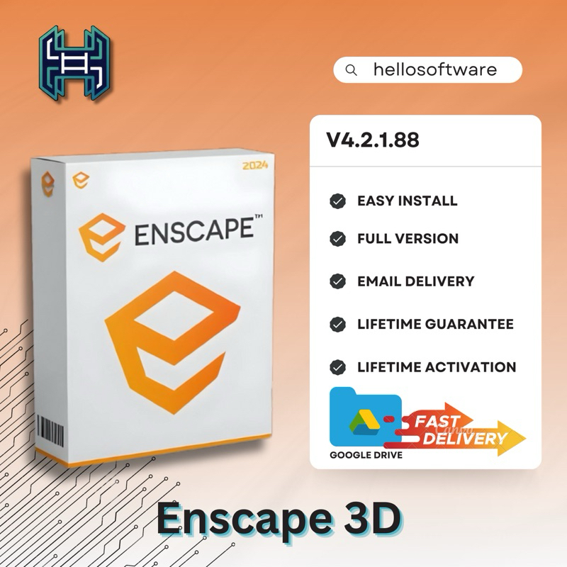 Jual Enscape 3D v4.2.1.88 + Assets Library + Material Library Full ...