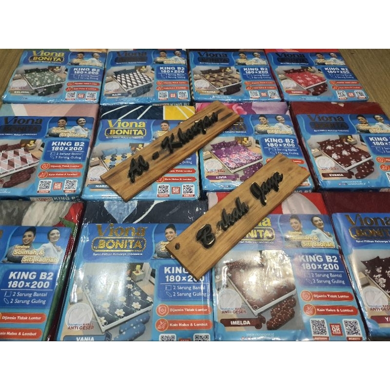 Jual SPREI VIONA BY BONITA KING SIZE 180 X 200 TINGGI 25 | Shopee Indonesia
