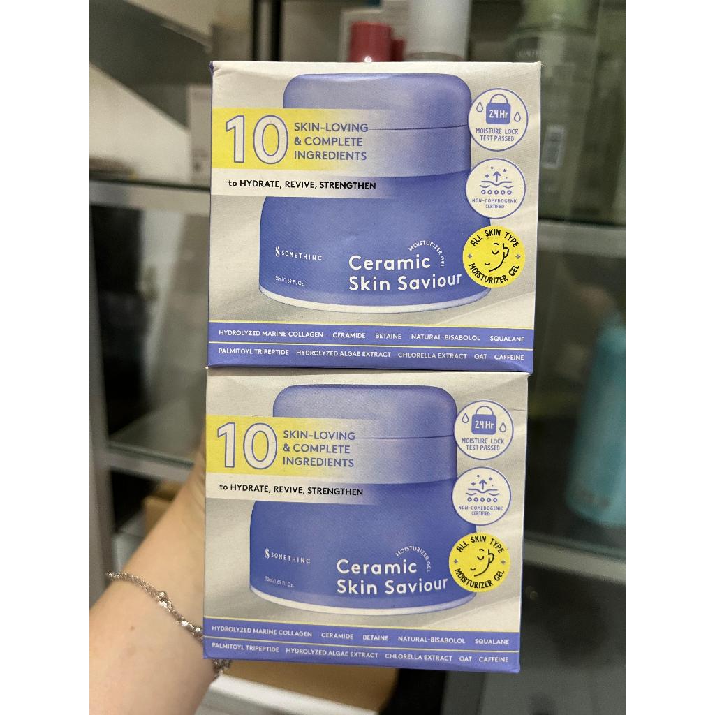 Jual SOMETHINC Ceramic Skin Saviour Moisturizer Gel 50ml Big Size ...