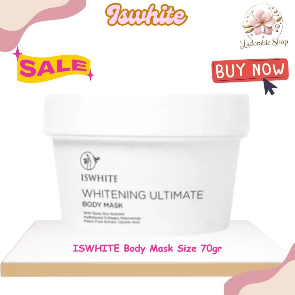 Jual ISWHITE Body Mask Size 70gr | Shopee Indonesia