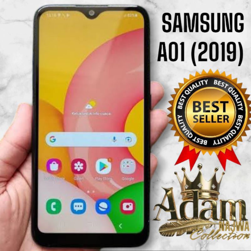 Jual SAMSUNG GALAXY A01 (2019) ORIGINAL ANDROID 4G LTE SECOND TERMURAH ...