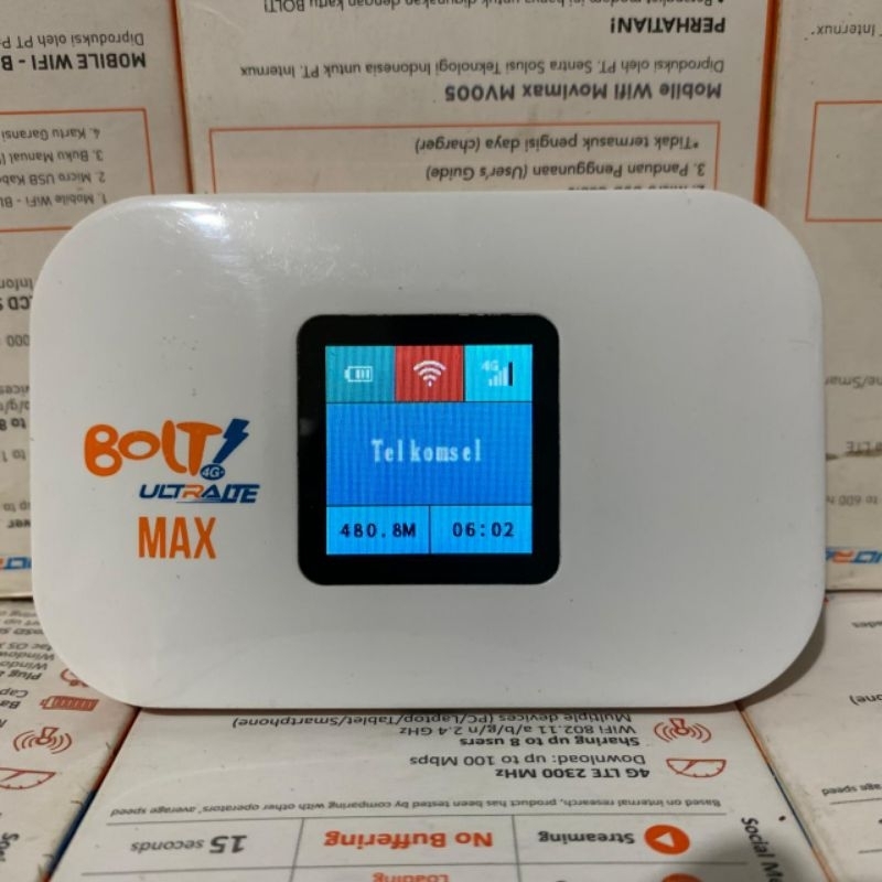 Jual Bolt Aquila Max Slim Orion Juno Modem Mifi Unlock 4G LTE B40 ...