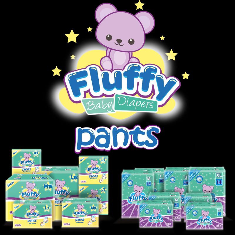Jual Fluffy popok bayi Fluffy diapers anti bacterial tidak lecet di ...
