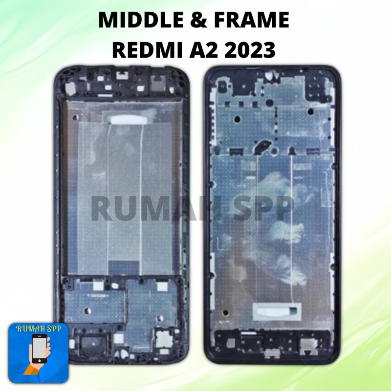 Jual MIDDLE FRAME / TATAKAN LCD / DUDUKAN LCD REDMI A2 2023 (ORIGINAL ...
