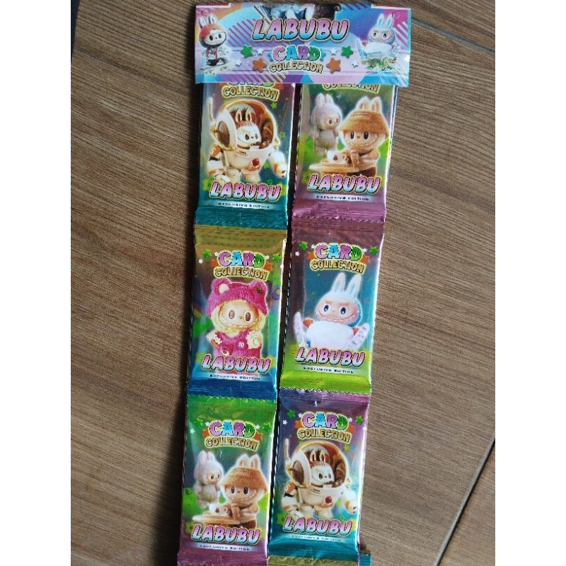 Jual Kartu Labubu Exclusive 1 Renteng// isi 12 Pak | Shopee Indonesia
