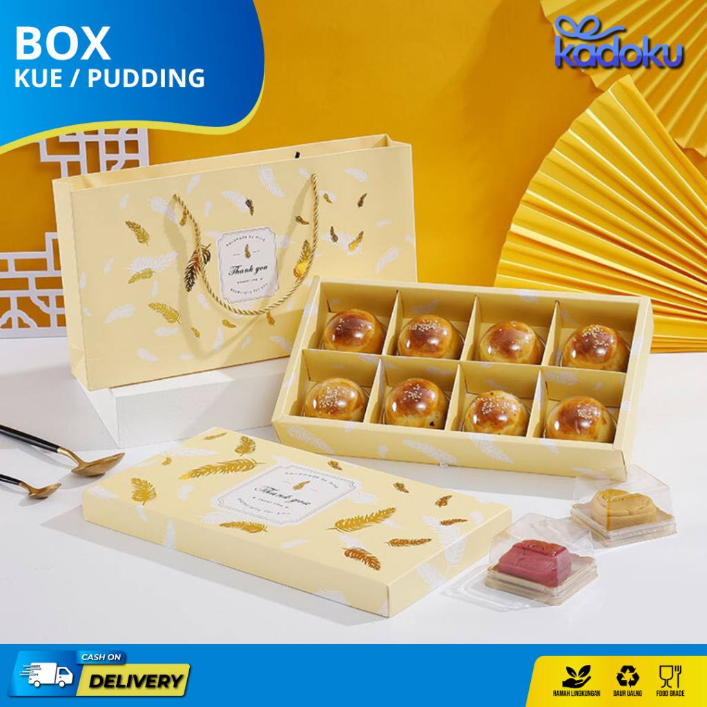 Jual Paperbag set box / Box mooncake / Box pudding / Box souvenir ...