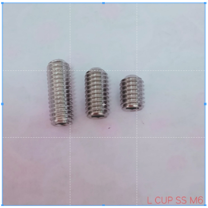 Jual 5 PCS BAUT TANAM STAINLESS M6/SET L CUP SS SUS 304 6MM DRAT HALUS KUNCI L3 MURAH ...