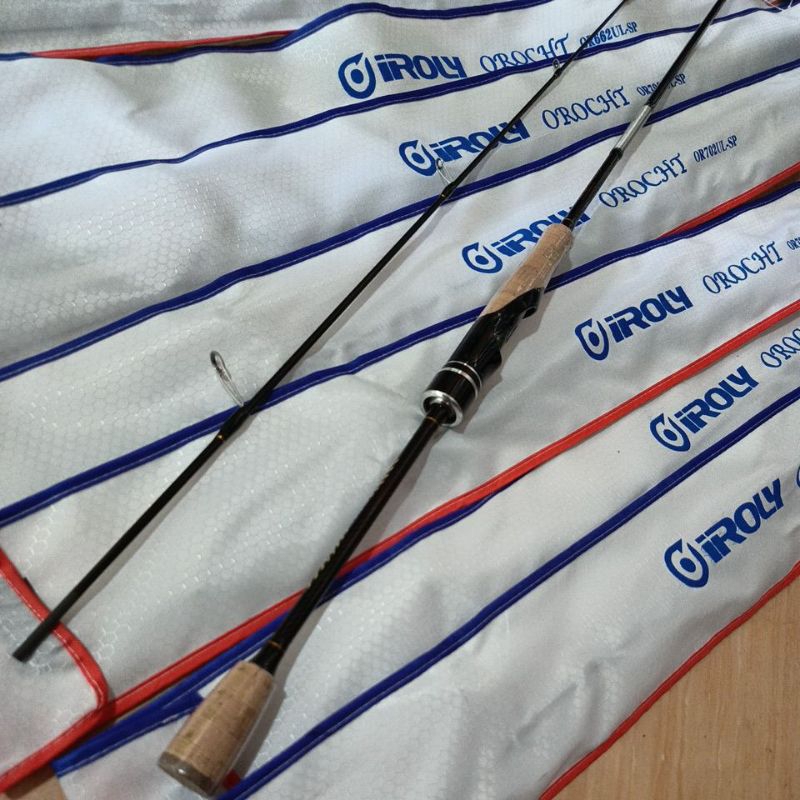 Jual joran UL IROLY OROCHI GEN III/spinning/BC/602/ 662/702 carbon ...