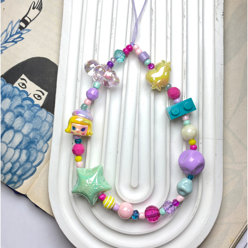 Jual [NEW] Boona Popmart Phone Strap (Phone Charm / Bracelet Handphone ...