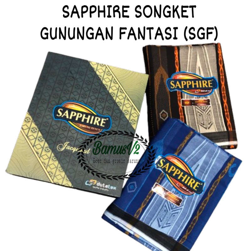 Jual SAPPHIRE SONGKET GUNUNGAN FANTASI (SGF) | Shopee Indonesia