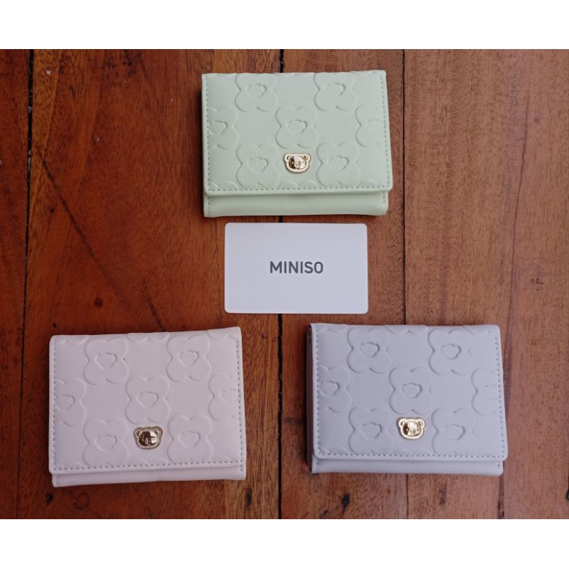 Jual [MINISO ORIGINAL DOMPET LIPAT] MINISO ORI NEW | Shopee Indonesia