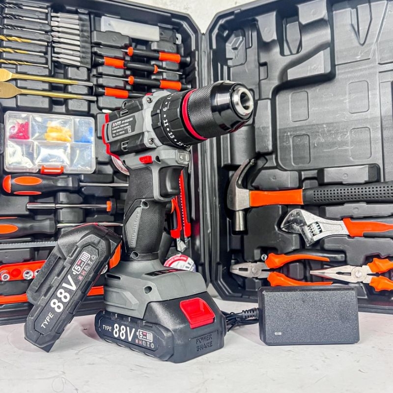 Jual APR raja bor cordless type AP17+ 88v 13mm gen 4 brushless mesin ...