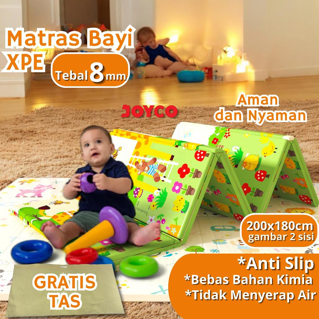 Jual Playmate Anak Playmat Bayi Karpet Lipat Alas Foam Bermain XPE ...