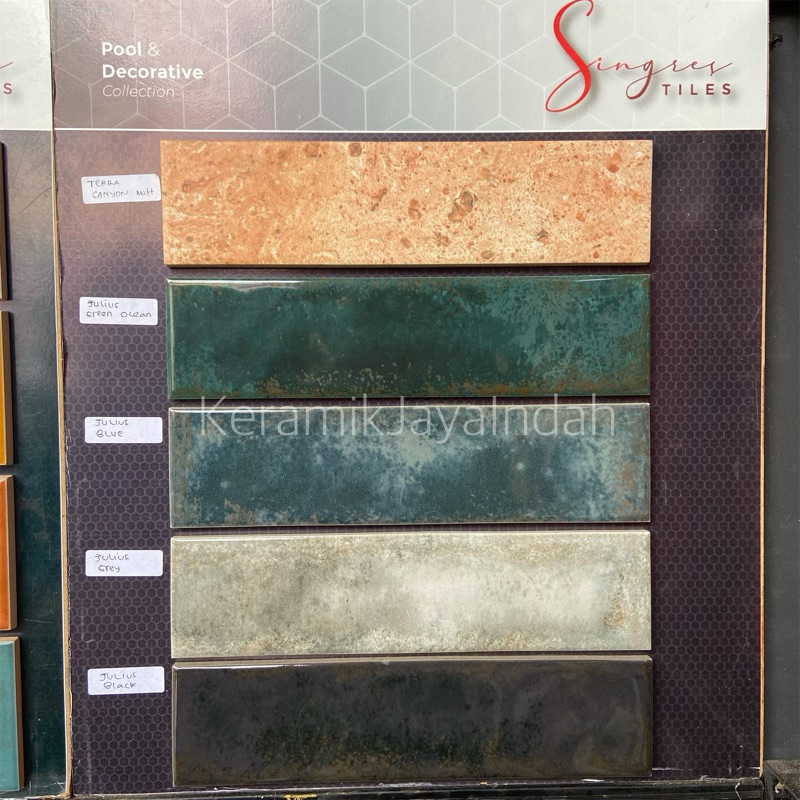 Jual SINGRES SIN GRES SUBWAY TILE KERAMIK LANTAI DINDING TERRA CANYON ...