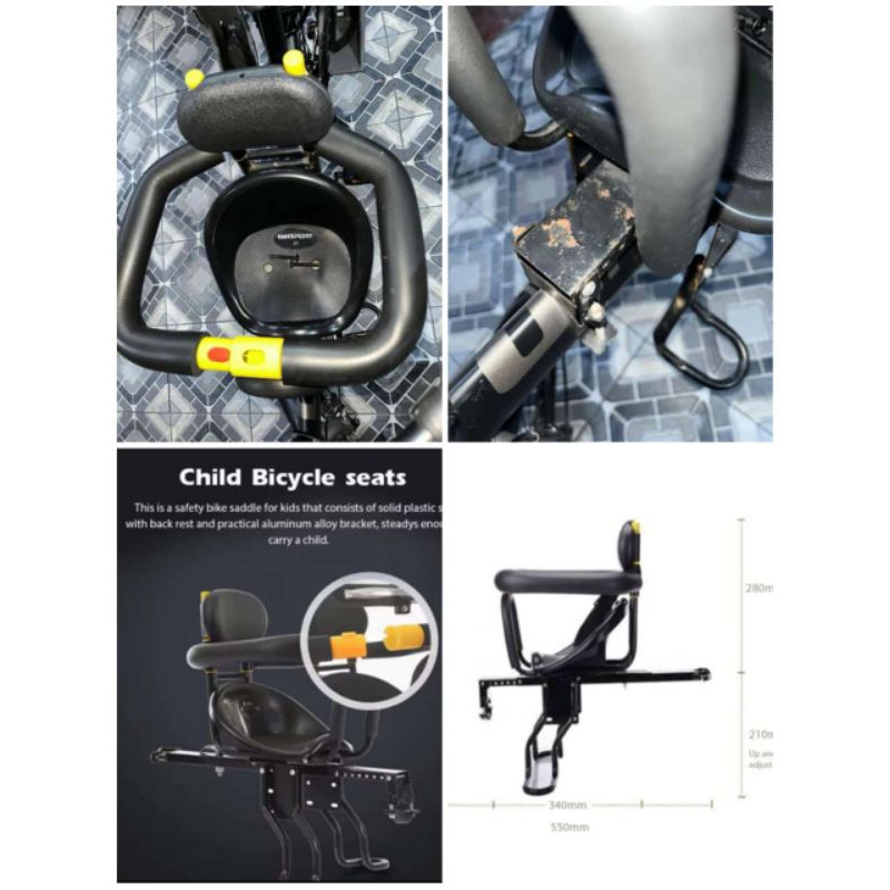 Jual preloved second bekas pakai kursi bonceng depan untuk anak atau ...