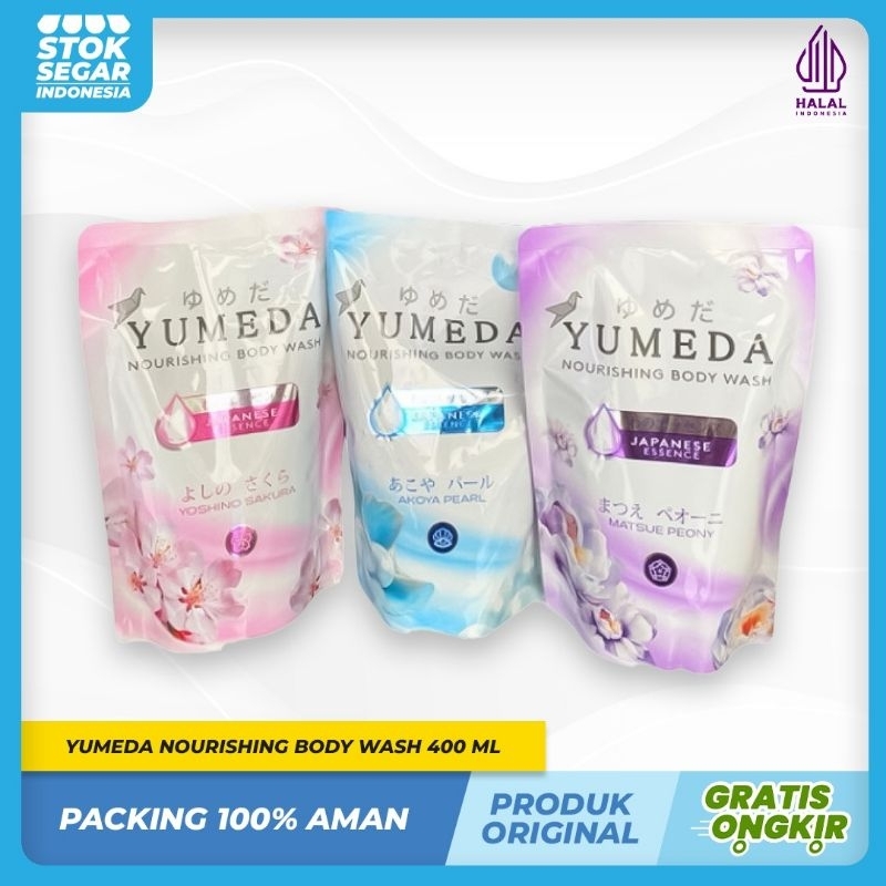 Jual Yumeda Nourishing Body Wash 400ml | Shopee Indonesia