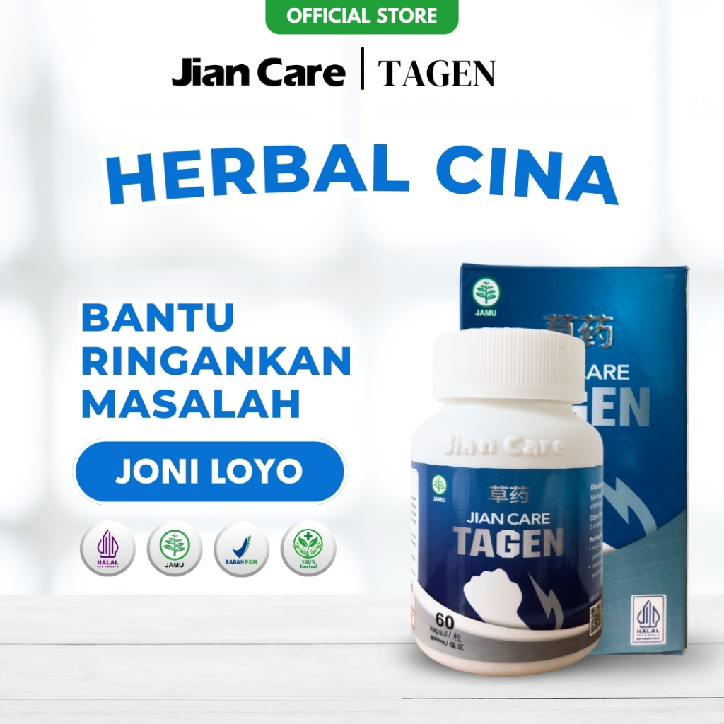 Jual Jian Care Tagen - Obat Herbal BPOM Bantu Ringankan Masalah Joni ...