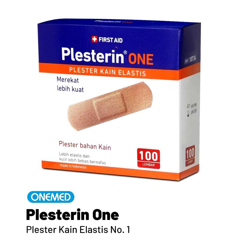 Jual ONEMED Plester Kain Onemed / Plesterin One Kain Elastis isi 100pcs ...