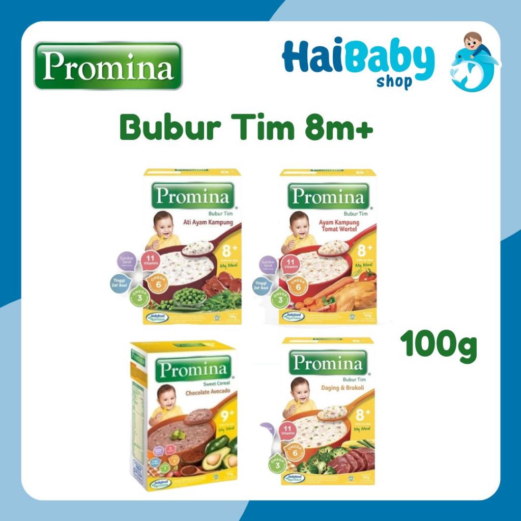 Jual Promina Bubur Tim 8+ 100gr | Shopee Indonesia