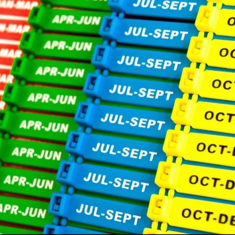 Jual Lifting Equipments Inspection Moon Tag Jan-Des 175MM Inspection ...