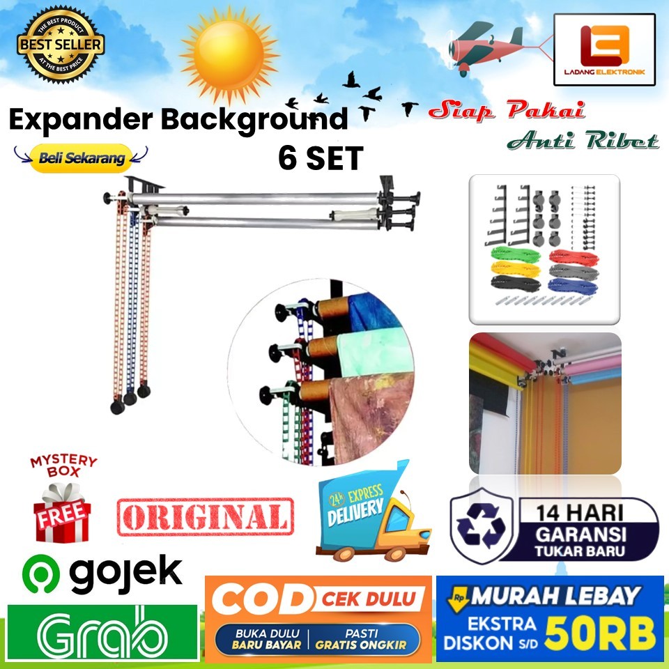 Jual Expander Background 6 Set | Shopee Indonesia