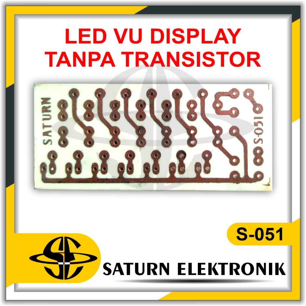 Jual PCB Led VU Display Tanpa Transistor S-051 | Shopee Indonesia