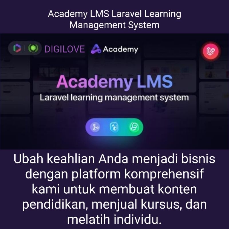 Jual Academy LMS Laravel Learning Management System | Shopee Indonesia Jual Academy LMS Laravel Learning Management System | Shopee Indonesia