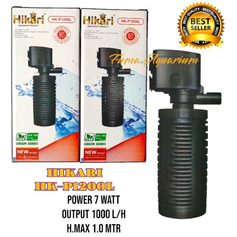 Jual Filter Aquarium RECENT/HIKARI 1200L Internal filter Akuarium ...
