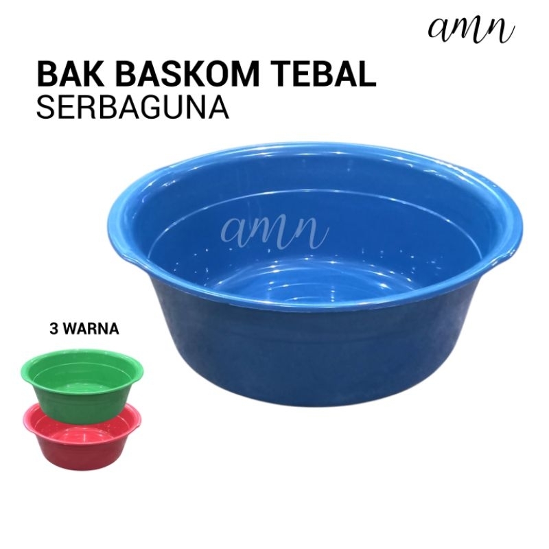 Jual Baskom Plastik Besar Super Tebal Baskom Serbaguna Murah Baskom Air ...