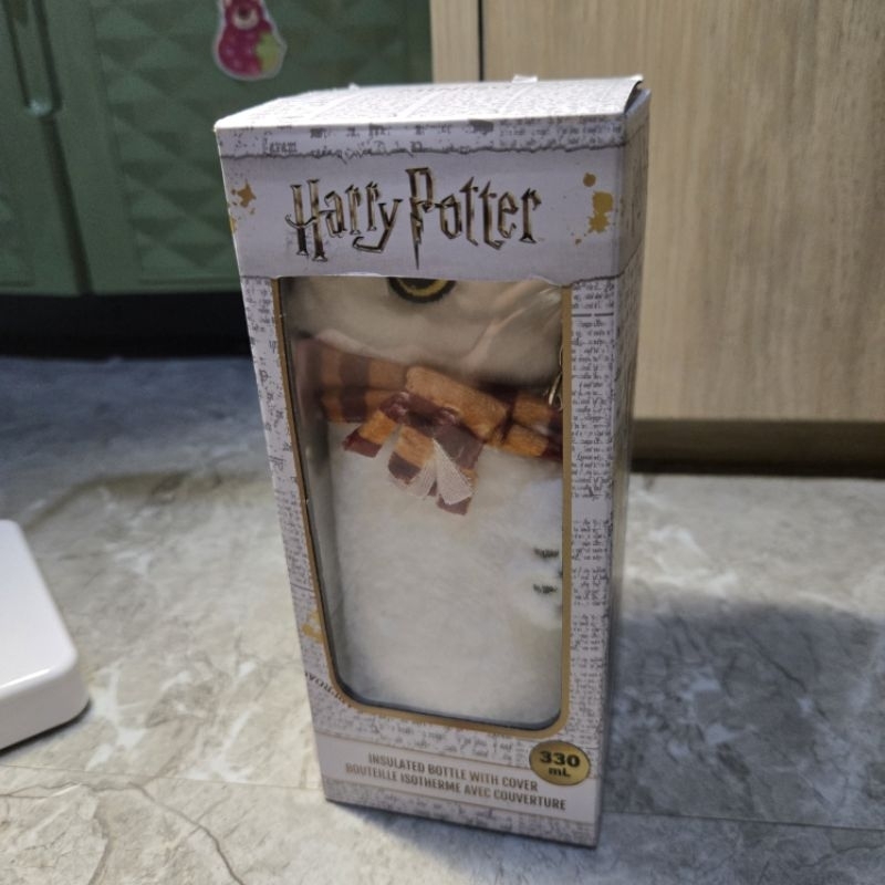 Jual HARRY POTTER x MINISO - INSULATED BOTTLE with COVER HEDWIG 330ml ...