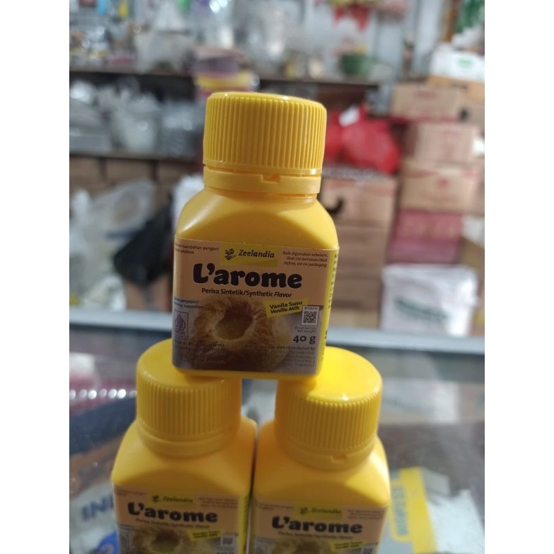 Jual L'arome Vanilla Essence 40 gram | Shopee Indonesia