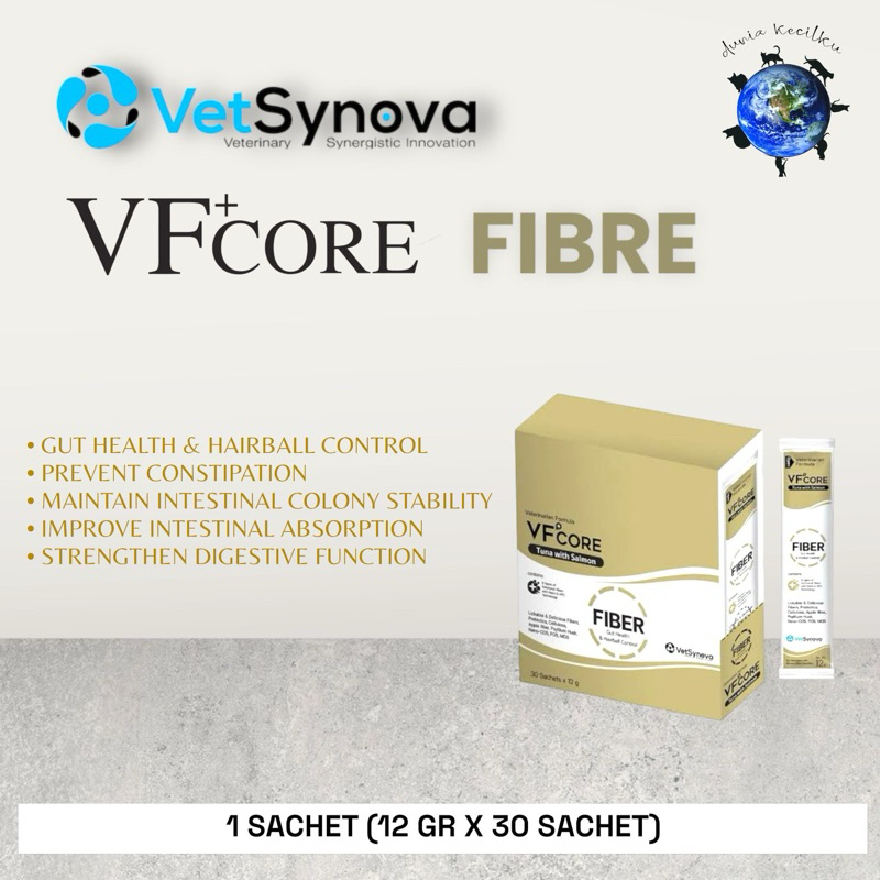 Jual VF Core Fiber Lickable Supplement - Konstipasi / Fibre - Hairball ...