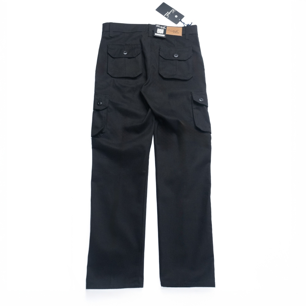 Jual Celana Cargo Panjang Pria Hitam Kualitas Premium Centula Original ...