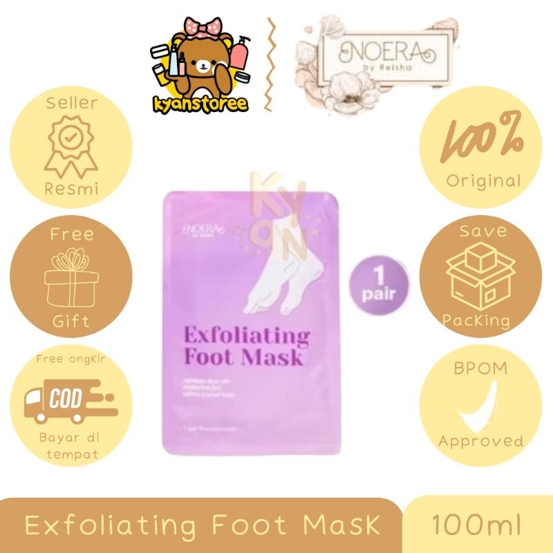 Jual NOERA EXFOLIATING FOOT MASK | Shopee Indonesia
