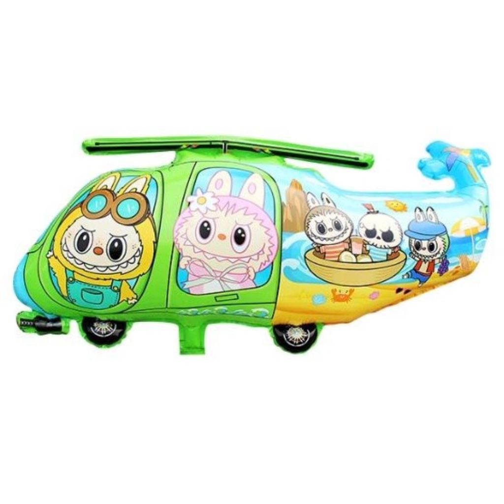 Jual HELI LABUBU (BALON GAS/FOIL/TERBANG/KARAKTER) 1pack=50pc | Shopee ...