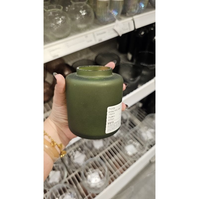 Jual Konstfull vas 10 cm, vas kaca, vas serbaguna, pot bunga, pot ...