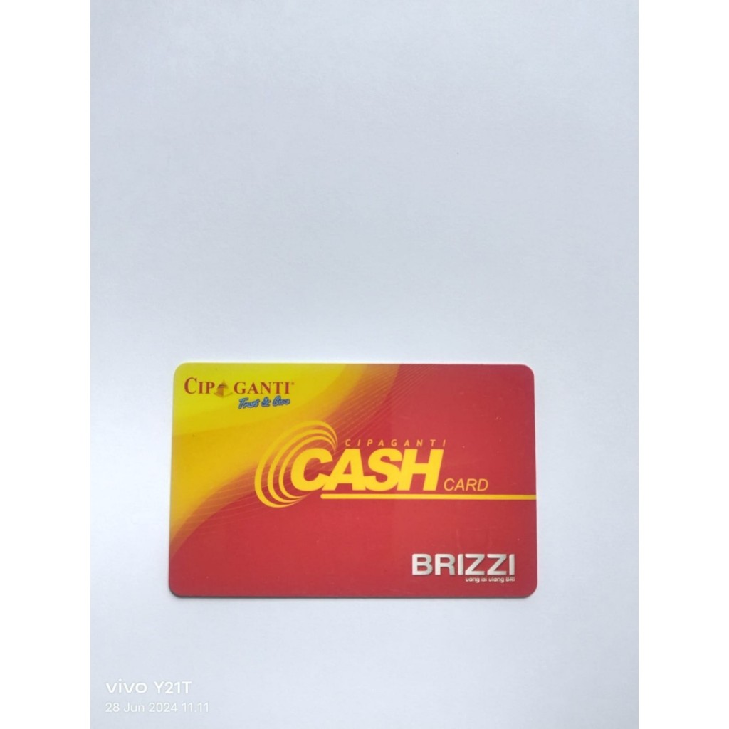 Jual KARTU BRIZZI BRI ORIGINAL EDISI CASH CARD | Shopee Indonesia