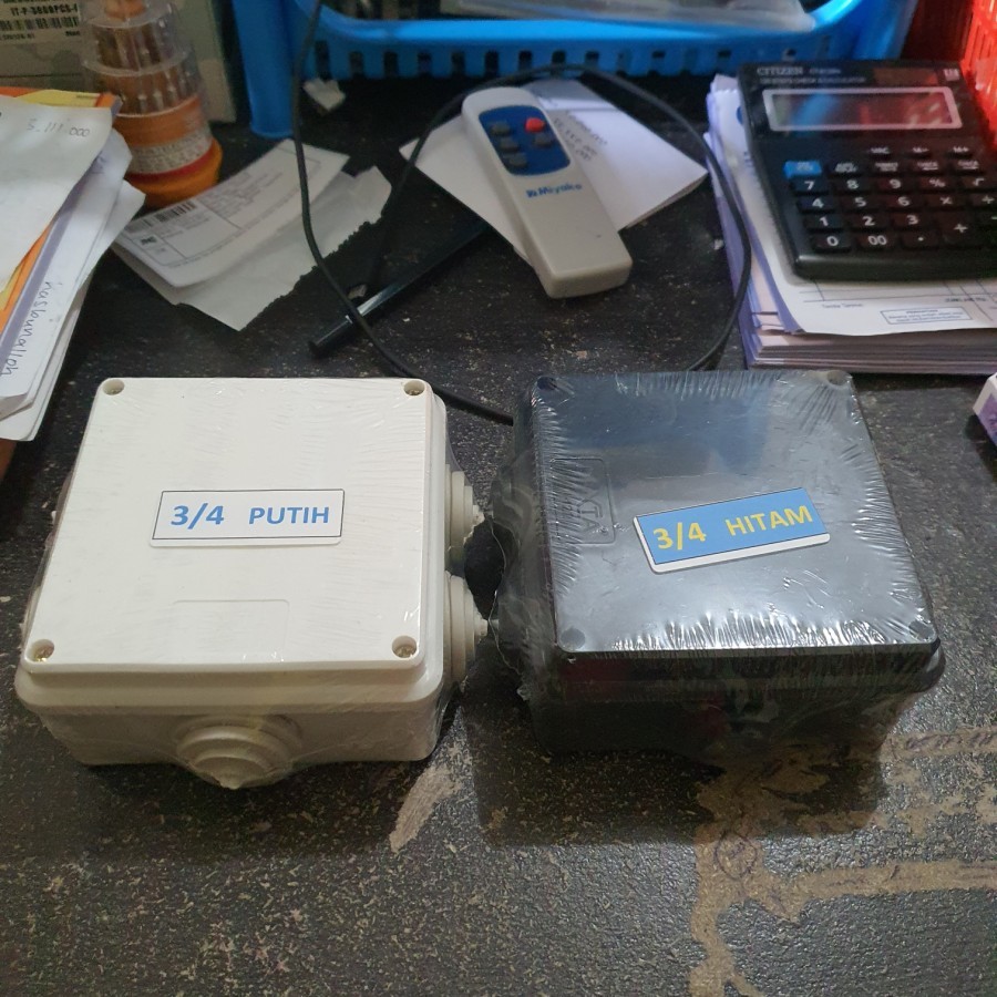 Jual DURADUS 3/4 ( 10 X 10 X 5 cm ) JUNCTION BOX 3/4 - Hitam | Shopee ...