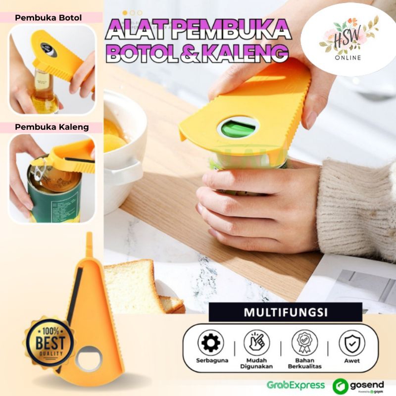 Jual Alat Pembuka Botol dan Kaleng Pembuka Tutup Botol Selai Wine Sirup ...