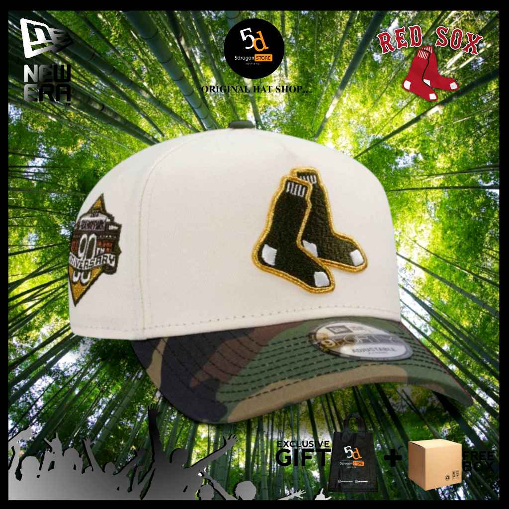 Jual TOPI NEW ERA ORIGINAL AFRAME BOSTON RED SOX FENWAY CHROME CAMO ...