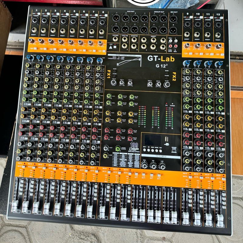 Jual MIXER GT LAB 12 GEN 2 DOUBLE EFX / Mixer Gt lab 12 Gen 2 Double ...